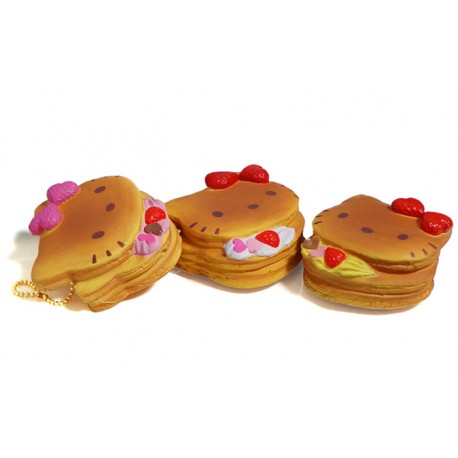 Hello Kitty Pancake Squishy - Kawaii Panda - Making Life Cuter