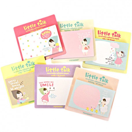 Little Talk Mariffe Sticky Notes - Kawaii Panda - Making Life Cuter