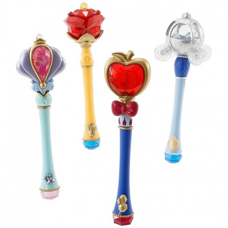 Disney Princess Crystal Rod Gashapon - Kawaii Panda - Making Life Cuter